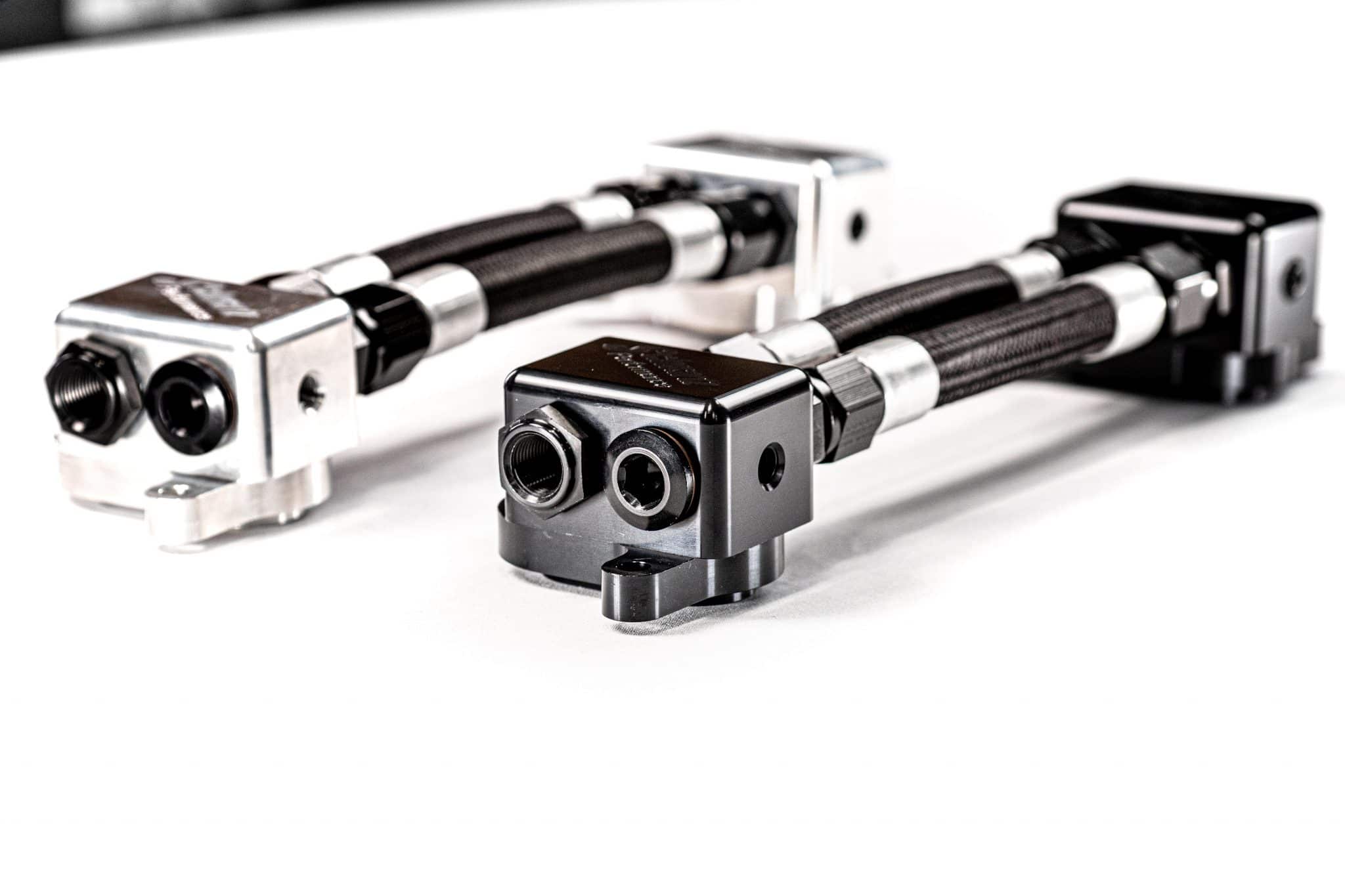 Hellcat Supercharger Intercooler Manifold Adapters - Billet Aluminum AN ...