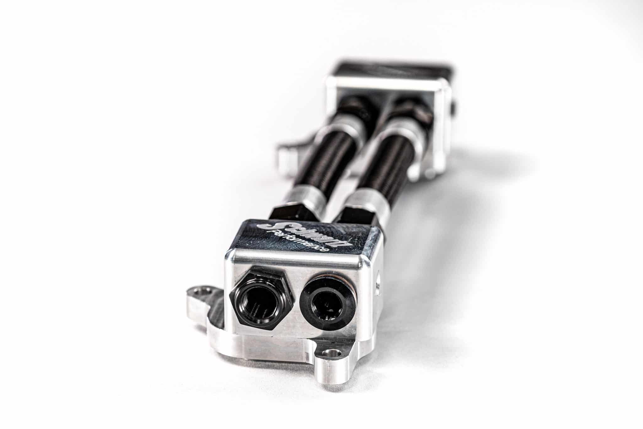 Hellcat Supercharger Intercooler Manifold Adapters - Billet Aluminum AN ...