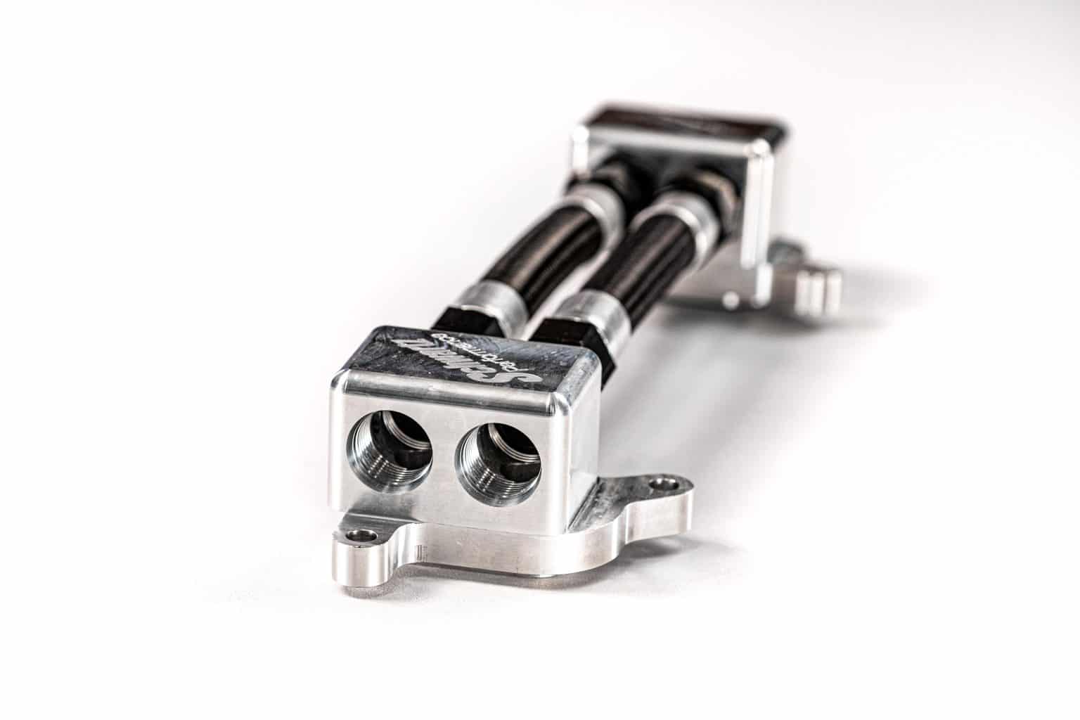 Hellcat Supercharger Intercooler Manifold Adapters - Billet Aluminum AN ...